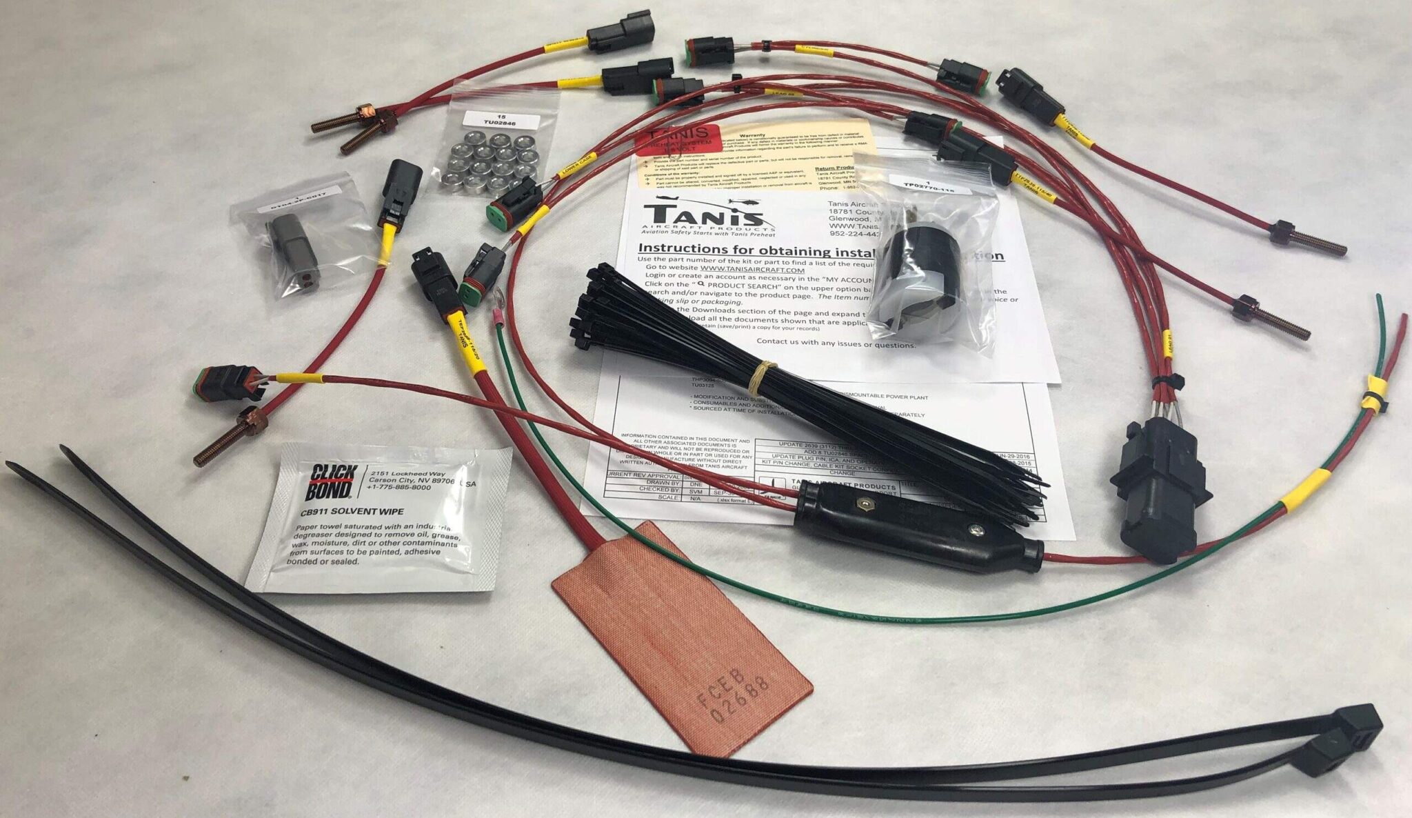 Tanis Aircraft Engine Preheat Kits for Rotax Engines | Quest Aeronautics