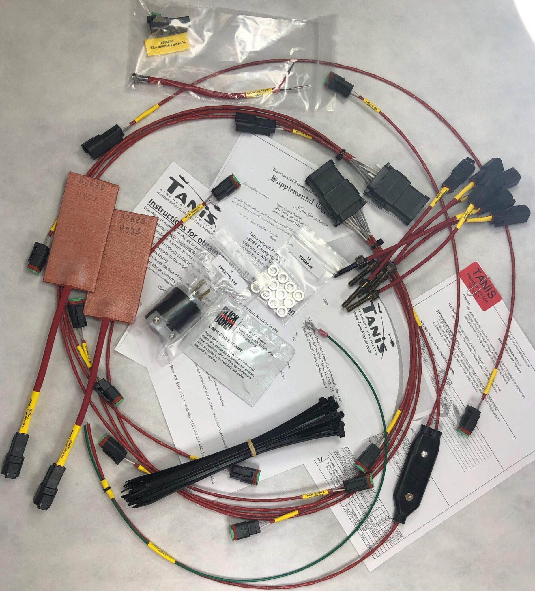 Tanis Aircraft Engine Preheat Kits – Quest Aeronautics